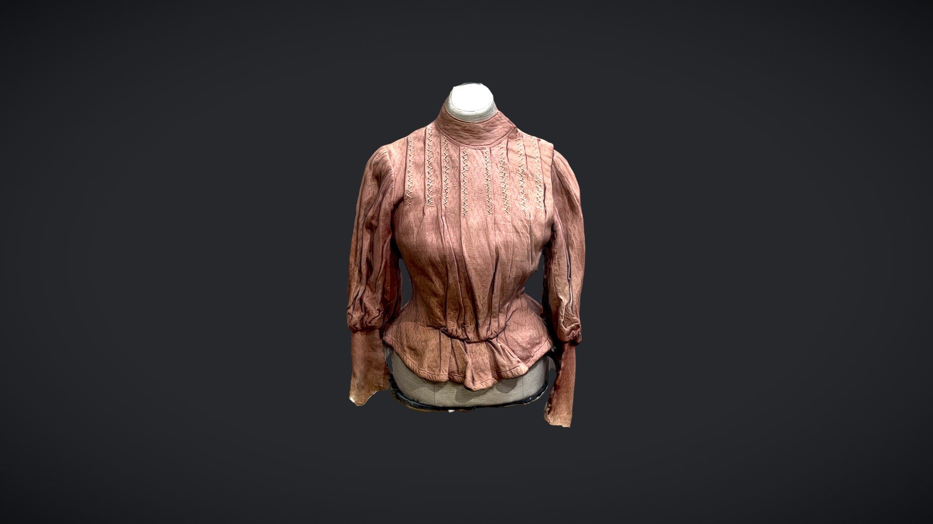 A historical costume (K07) - Download Free 3D model by Department of ...