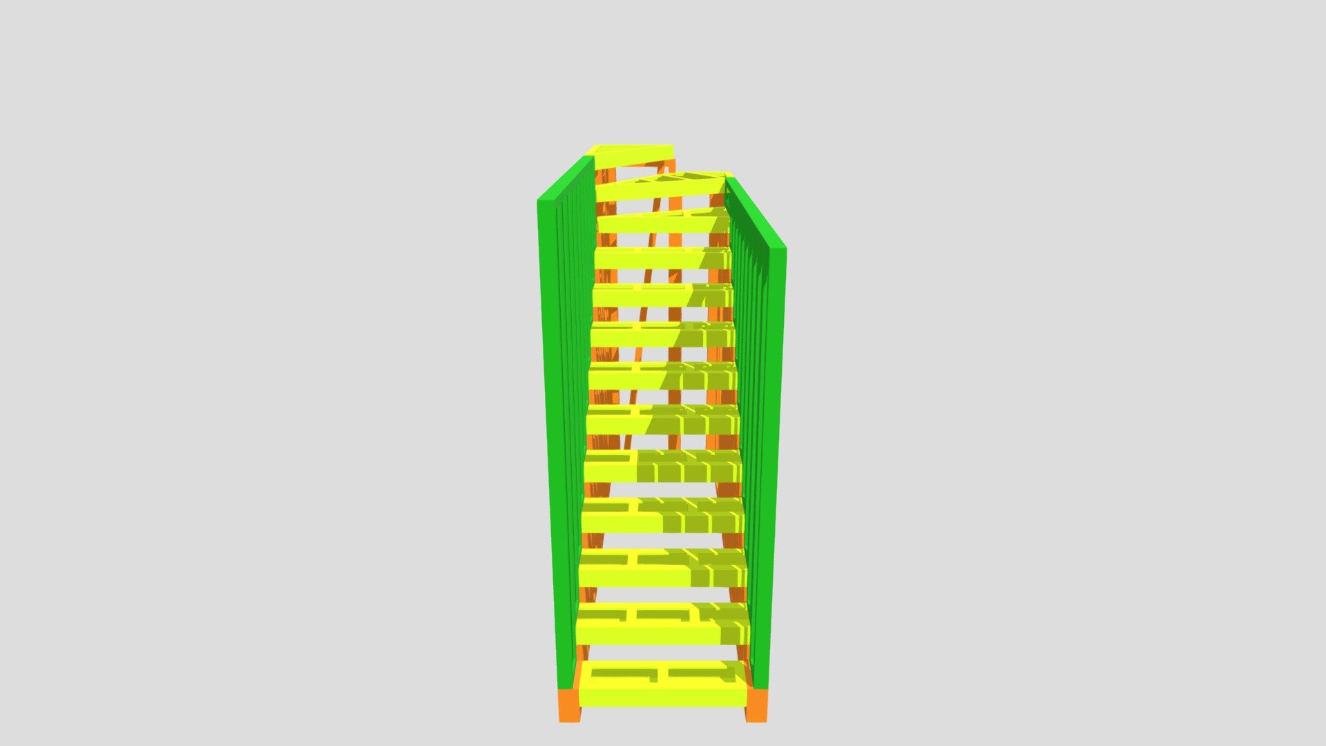 UK Staicase - 3D model by Model 3D (@M0D3L3D) [24e0535] - Sketchfab
