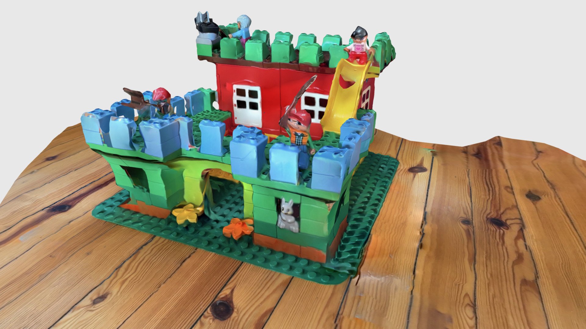 Duplo castle Photogrammetry (testing settings) - Download Free 3D model ...