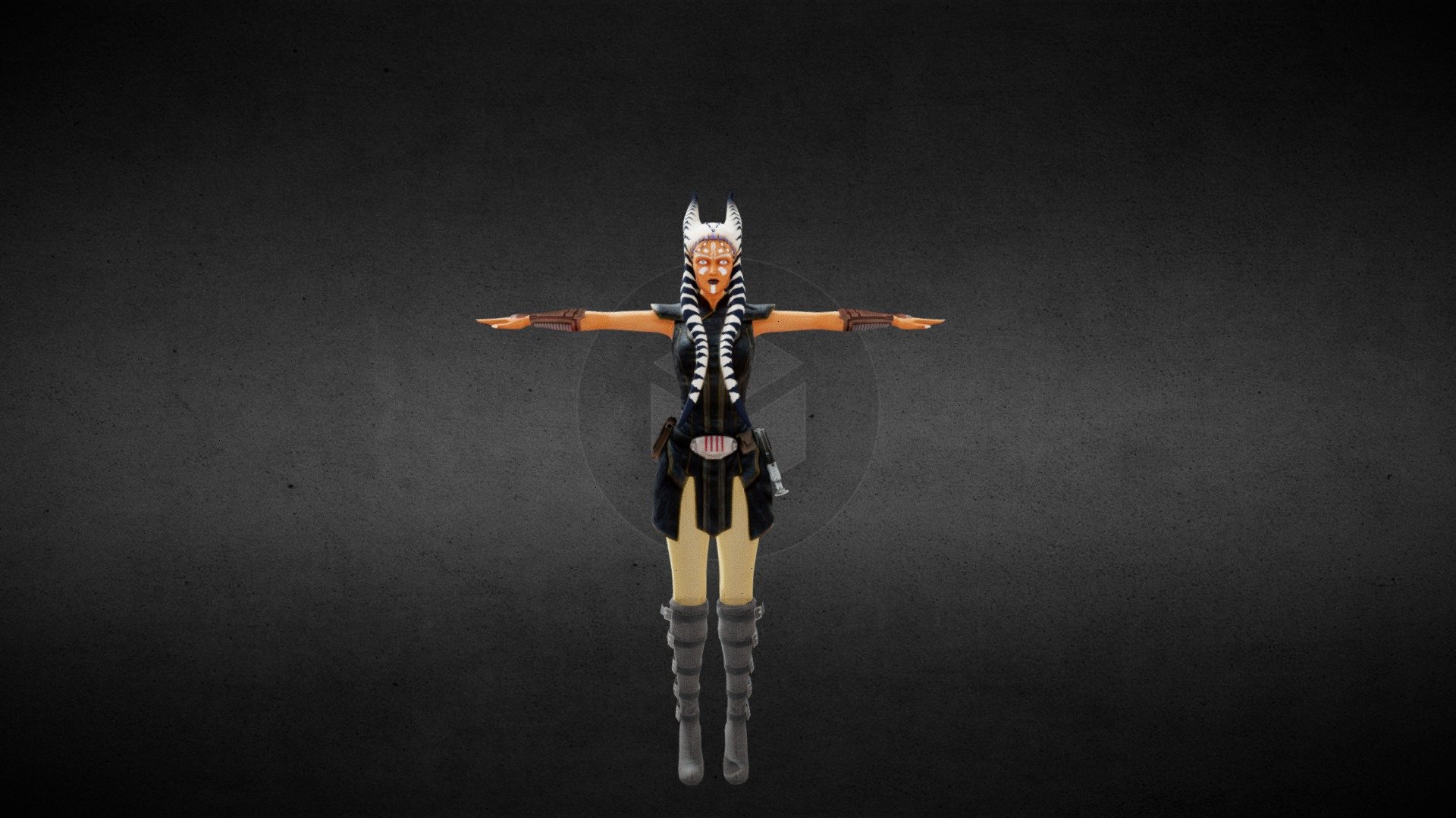 Ashoka - Download Free 3D model by Ima Gun Di (@imagandaiii) [24e15cb ...