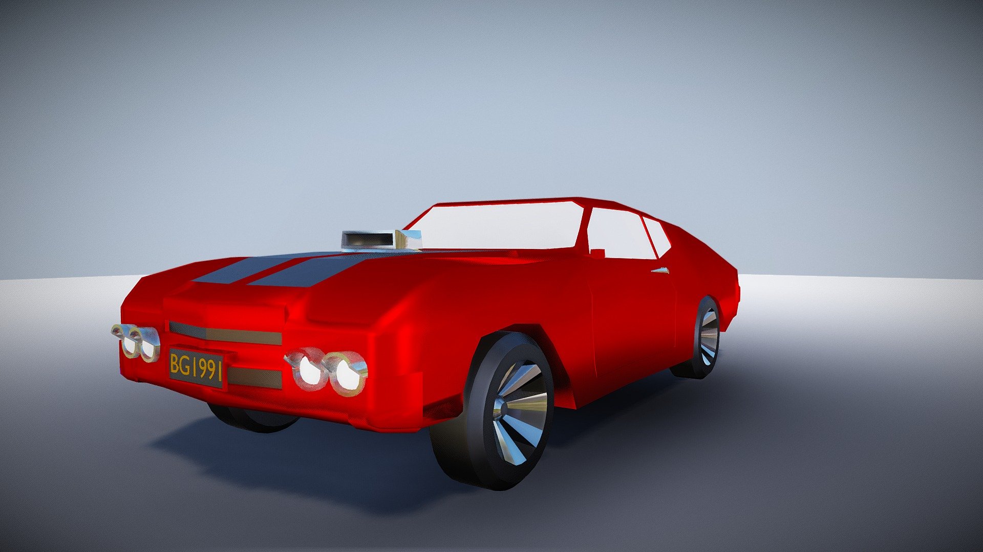 1970 Chevrolet Chevelle SS - 3D model by Yfz (@Yfzz) [24e20d7] - Sketchfab
