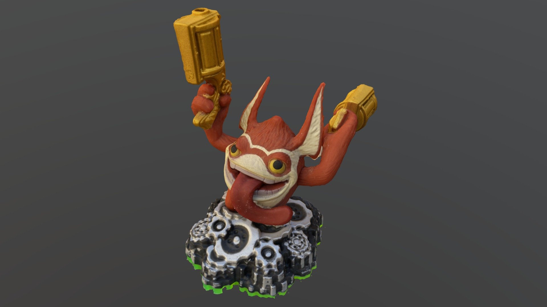 Trigger Happy (Skylanders) - 3D model by Korvana Studio (@korvanastudio ...
