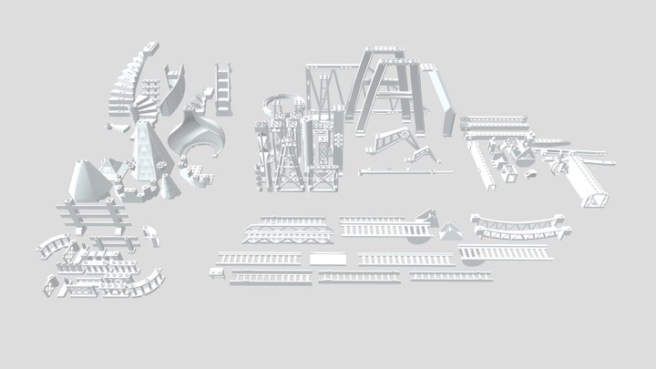 Ladder 3D models - Sketchfab