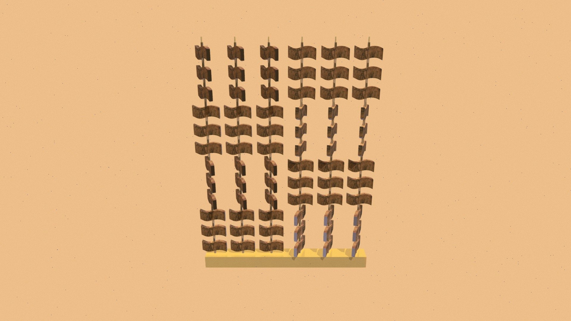 Room Divider - Download Free 3D model by Hellis (@hellis_13) [24e3d81 ...