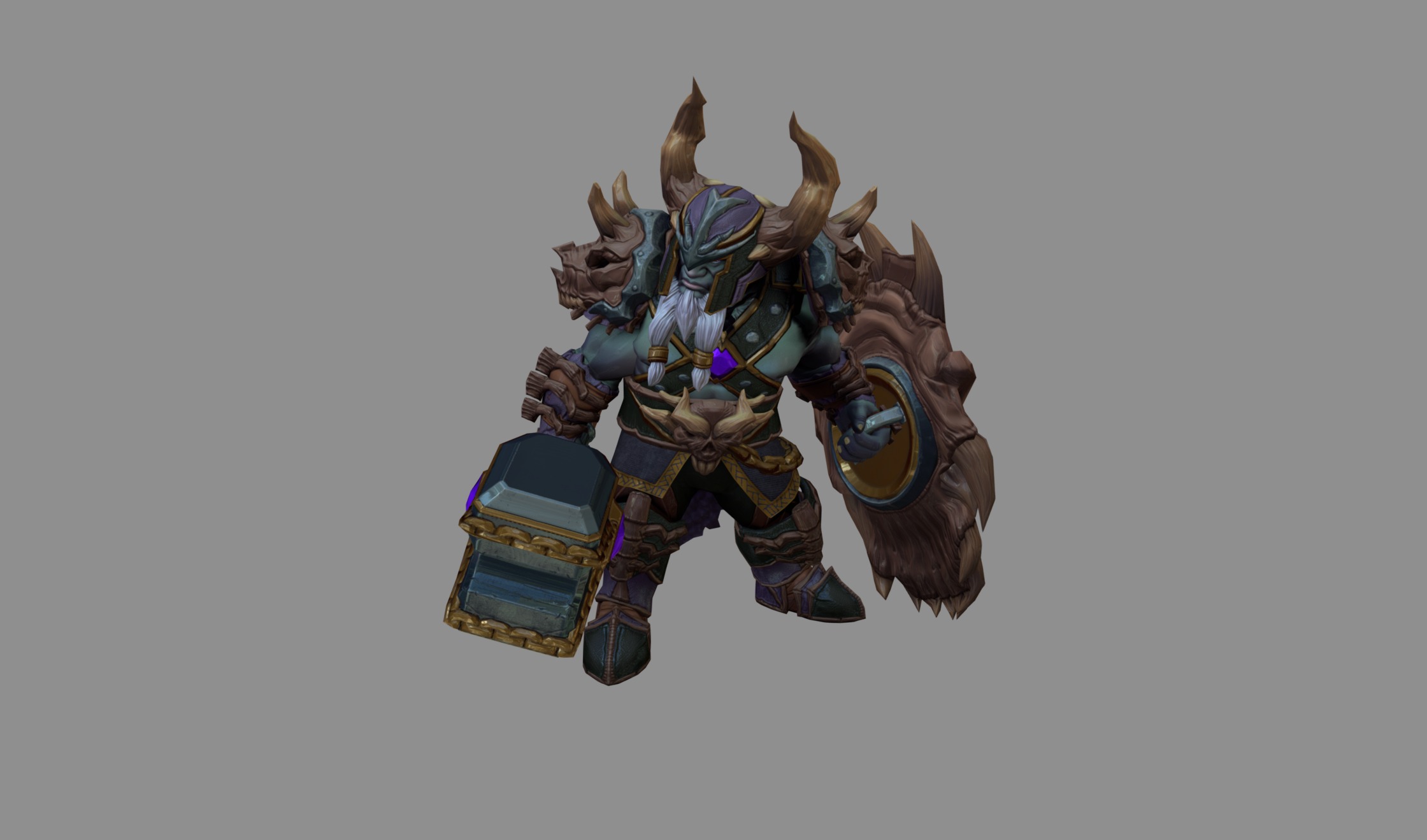Fafnir Skin 3 Dwarf Rig Idle Variation 3d Model By Nvixen [24e4f16