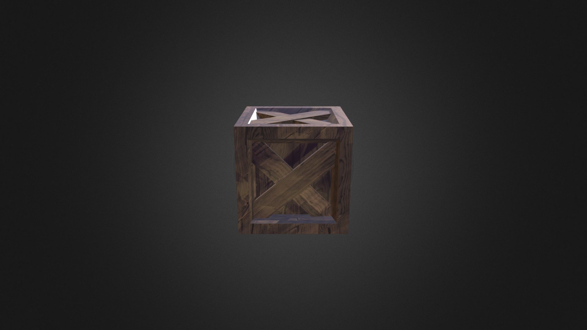 LOW POLY WOODEN BOX - Download Free 3D model by gazorpinhas [24e6368 ...