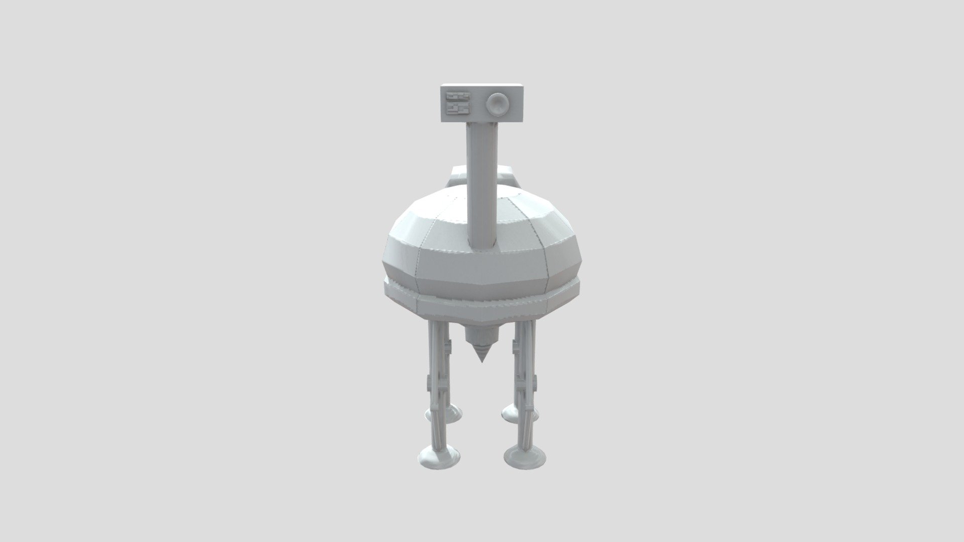 Miner Robot 3d Model By Keybard [24e7d19] Sketchfab