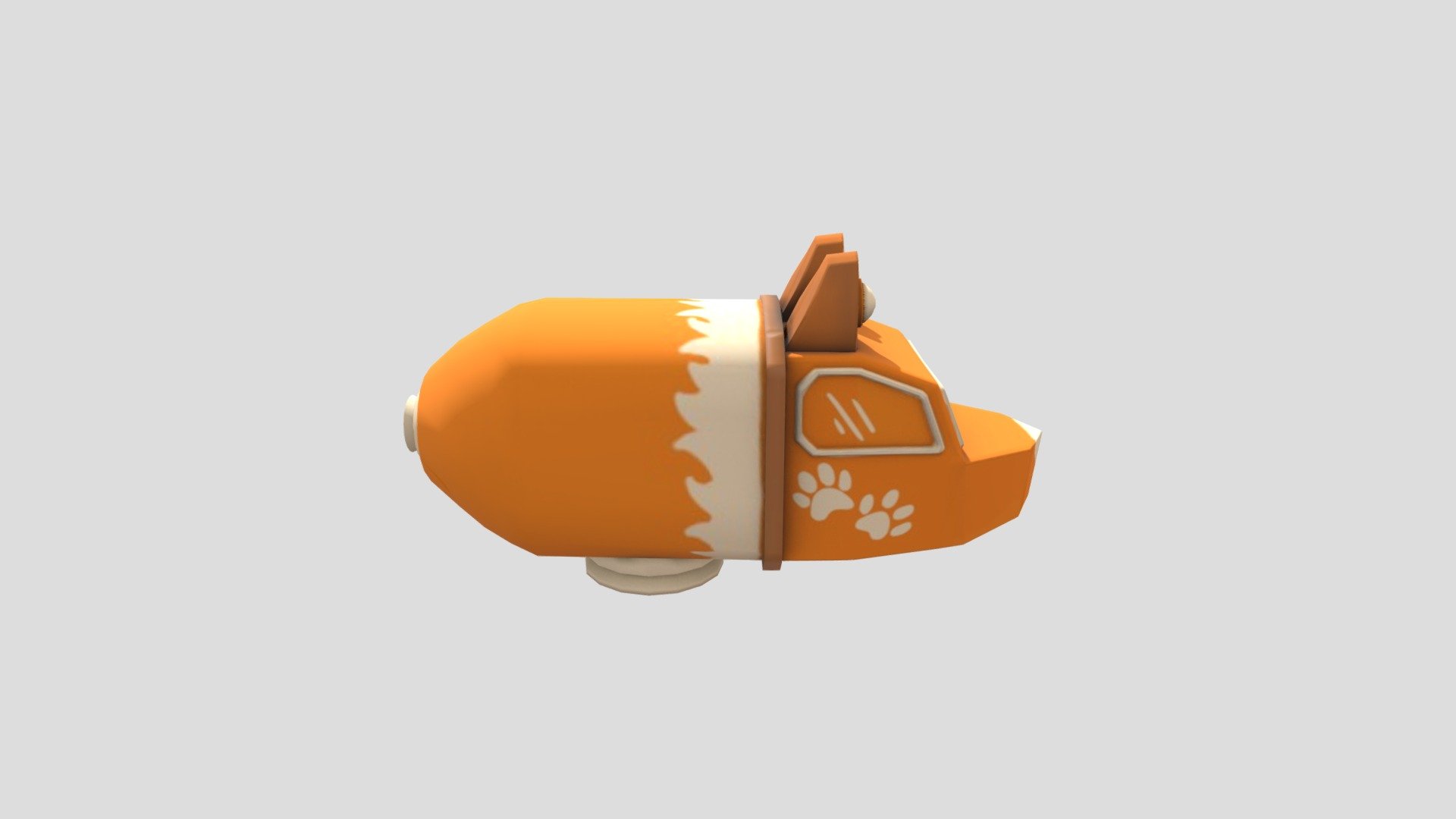 Spaceship Cosmodog Basic Skin - 3D model by j.duprez [24e8883] - Sketchfab