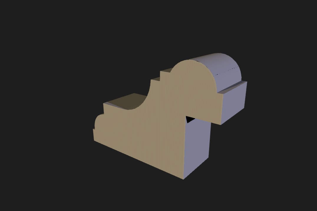 Peterman_Lumber_Panel_Moulding_P410 - 3D model by whitefrog [24e9823 ...