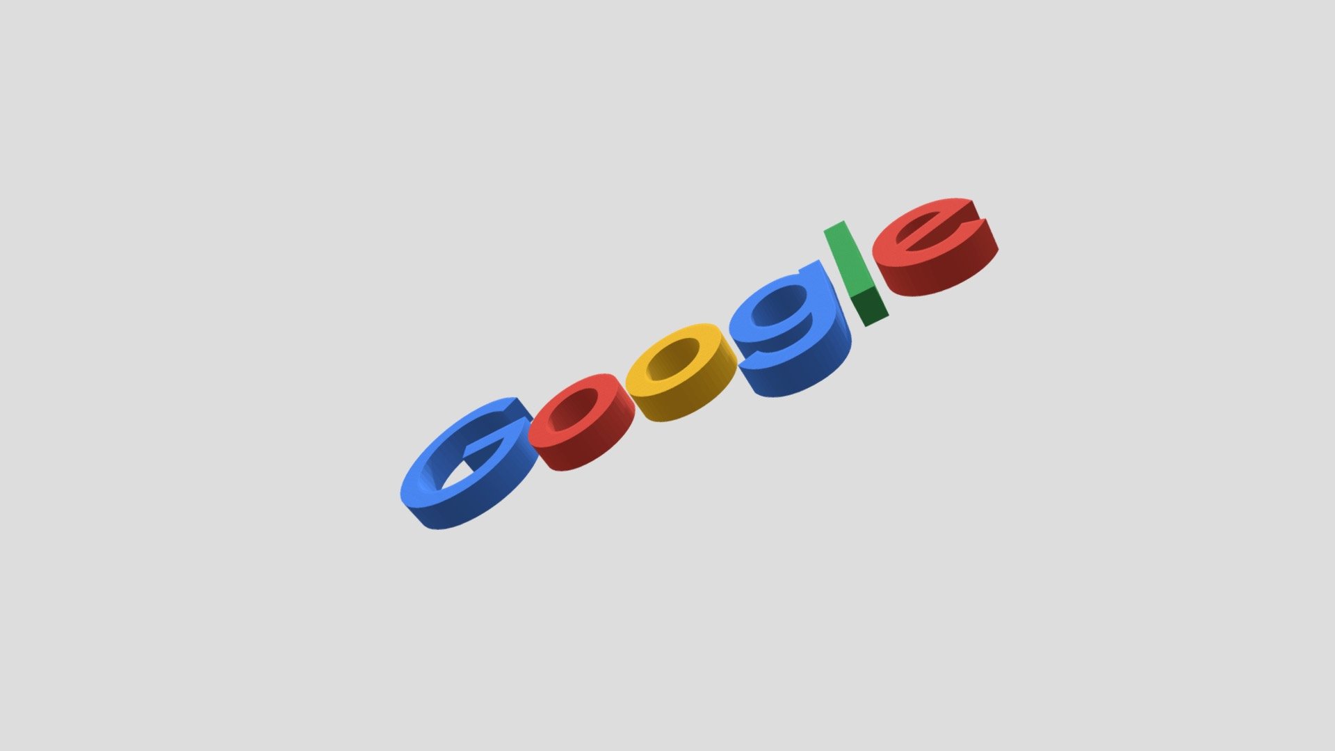 Google Logo - Download Free 3D model by giMbo1-kafmyr-pynriv [24e9e8e] - Sketchfab