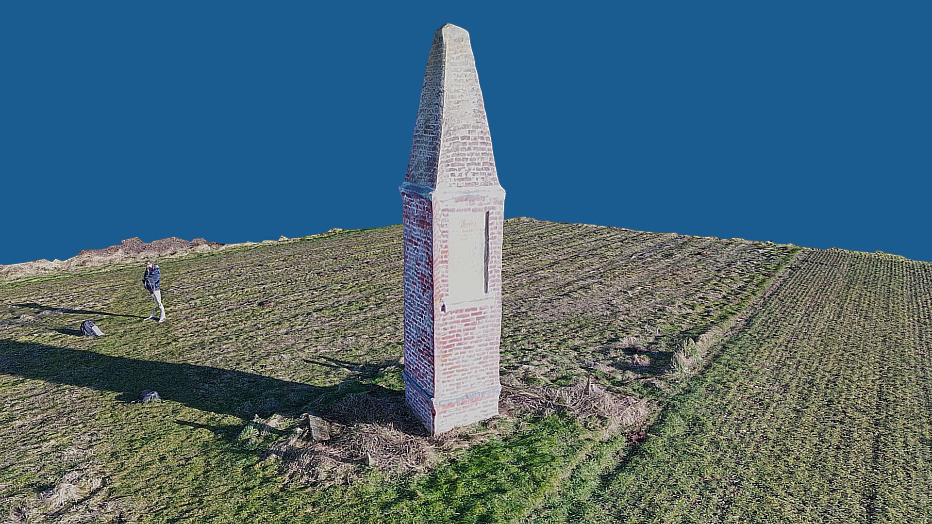 Wold Cottage Meteorite Monument - 3D model by dah [24ea5f3] - Sketchfab