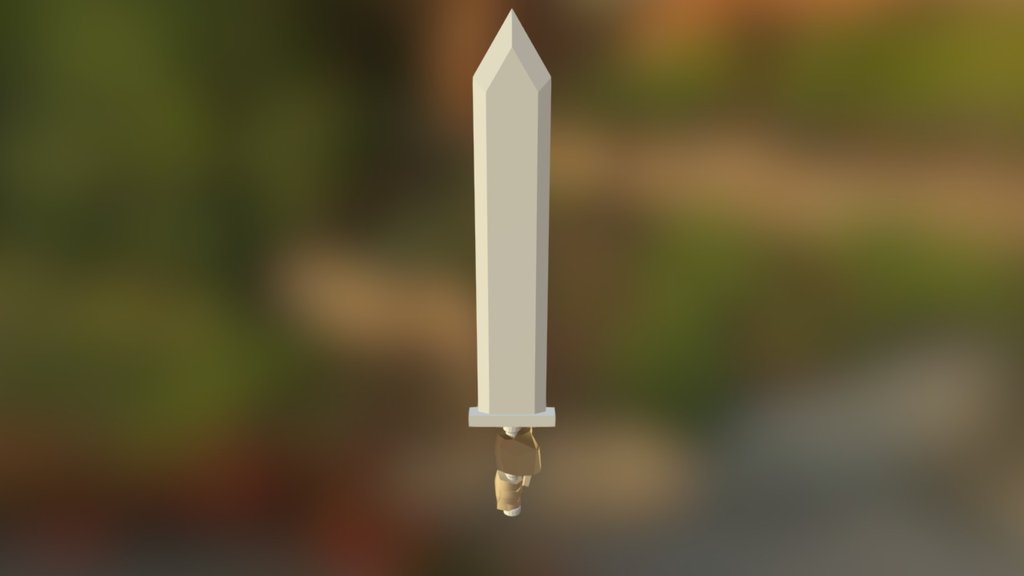 2h Sword w/ hands Test - 3D model by Lina Agrell (@AgrellLina) [24ec7e0 ...