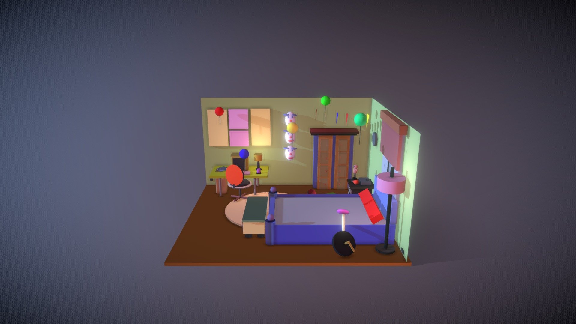 FINAL ROOM! - Download Free 3D model by juulsch [24ed3f6] - Sketchfab