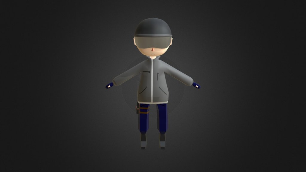 Garde de sécurité (SCP) - 3D model by Brukas [24ede17] - Sketchfab