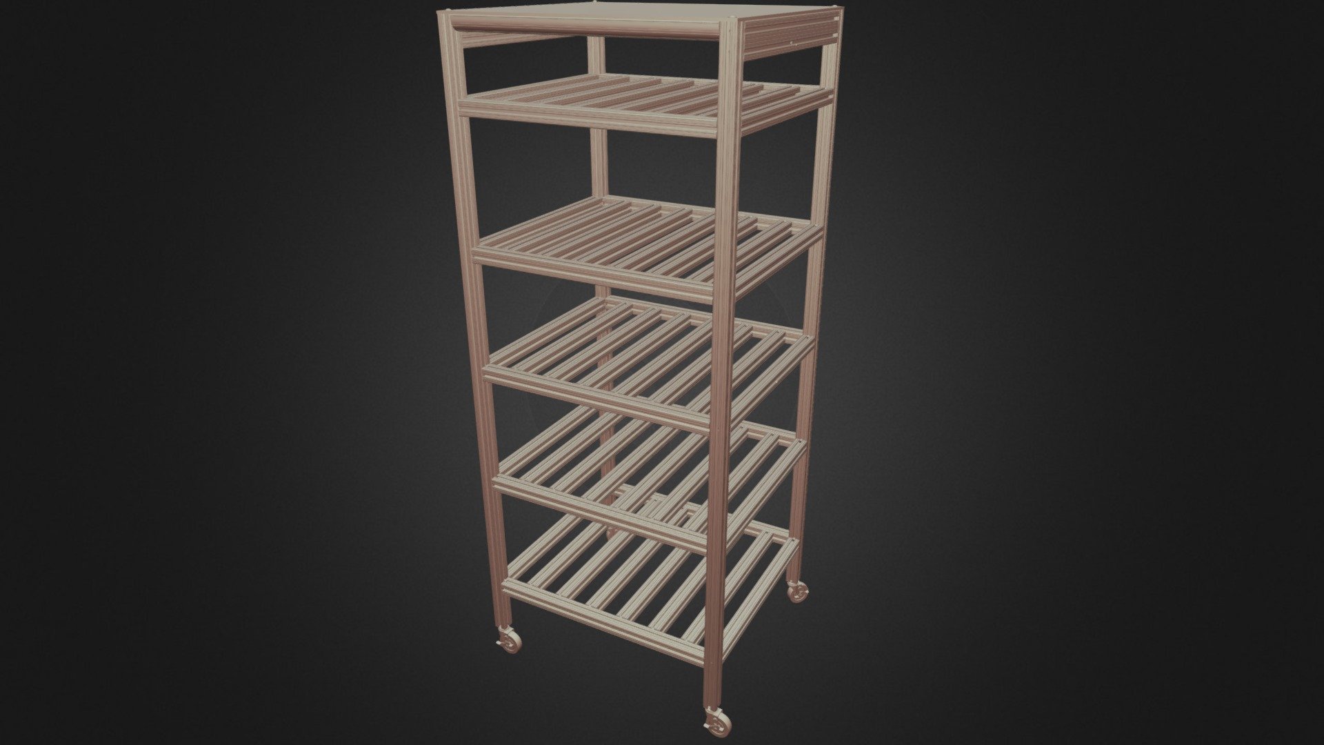 Aluminum Mobile Utility Rack - Buy Royalty Free 3D model by MR.AnyCAD ...