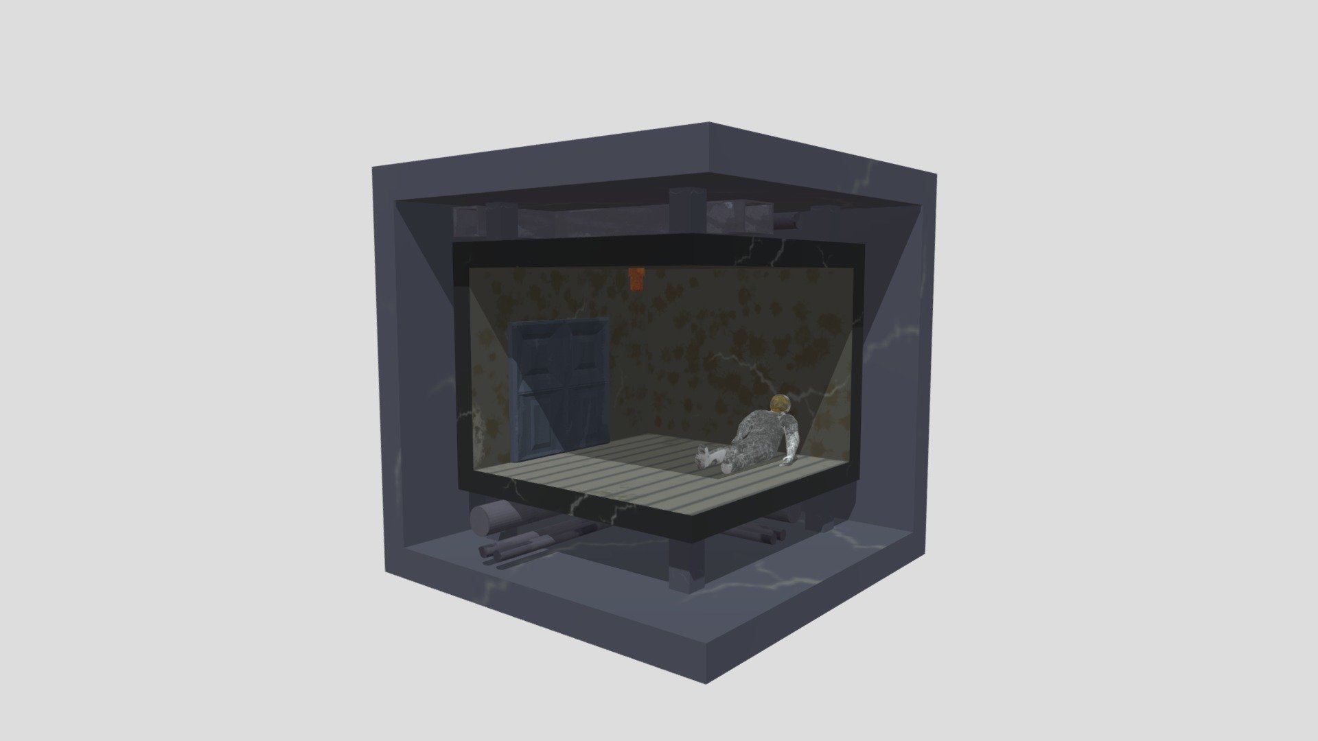Dimitri Hikspoors Cubicle Opdracht - Download Free 3D model by r0893918 ...
