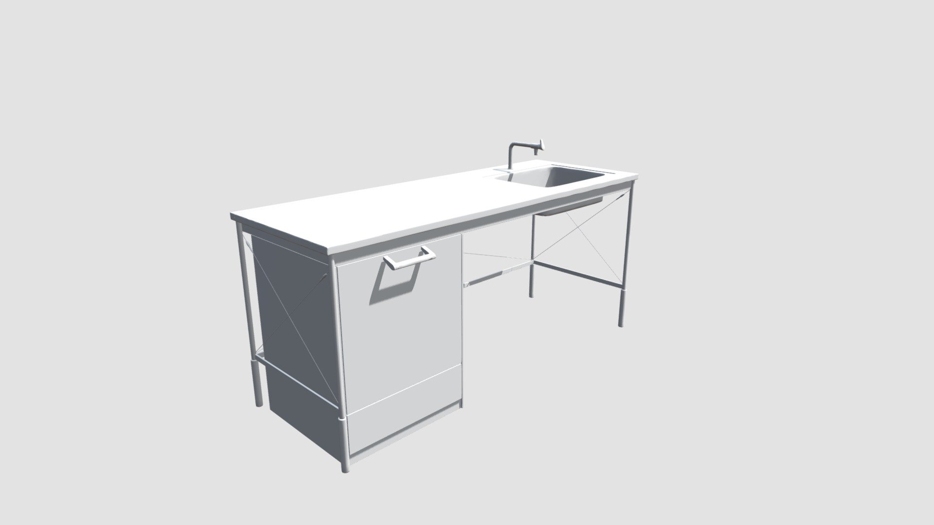 kitchen sink - Buy Royalty Free 3D model by Evermotion [24f0184 ...