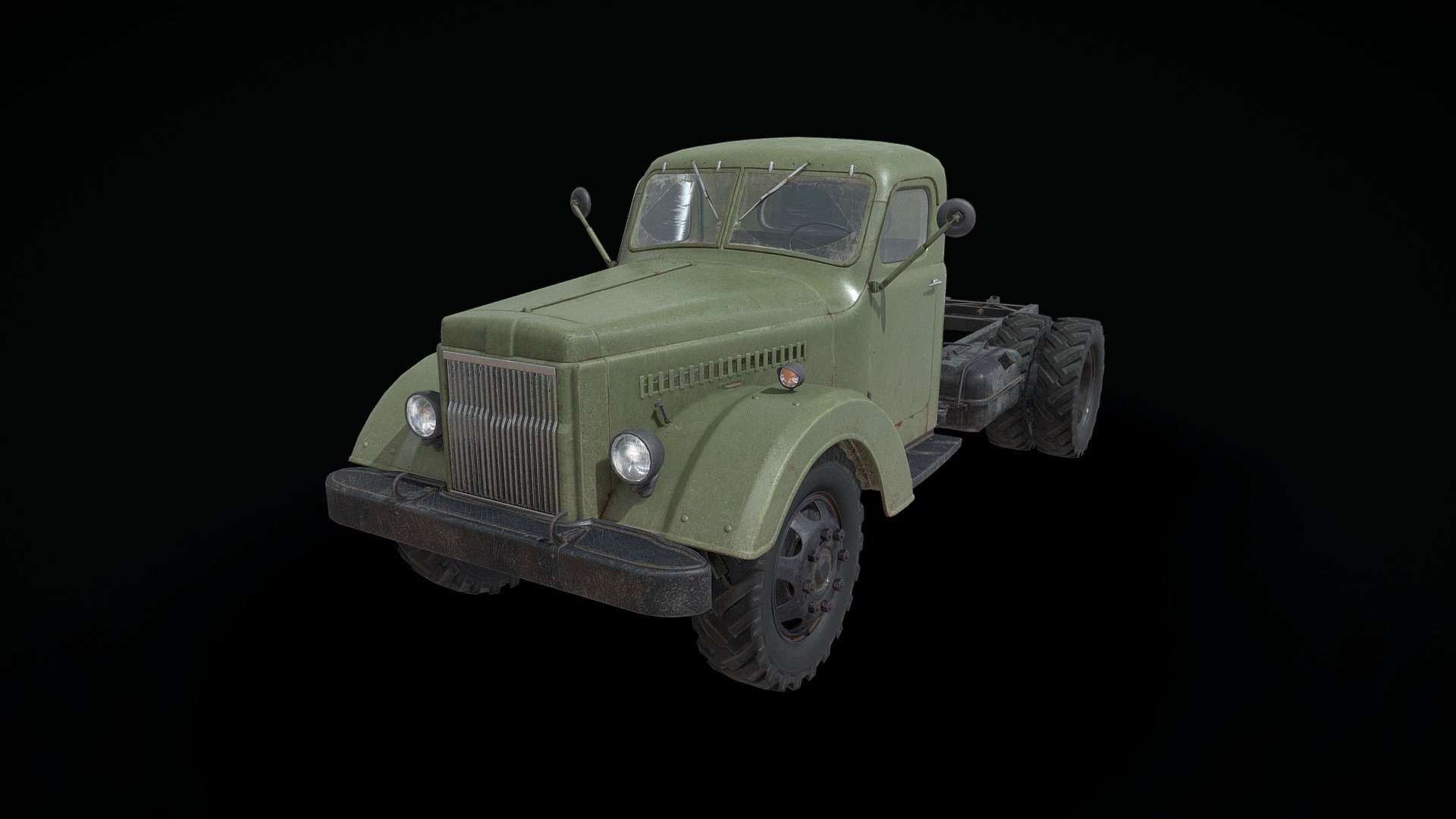 ZIS-150 (SYCH) - Download Free 3D model by tafooR [24f0327] - Sketchfab