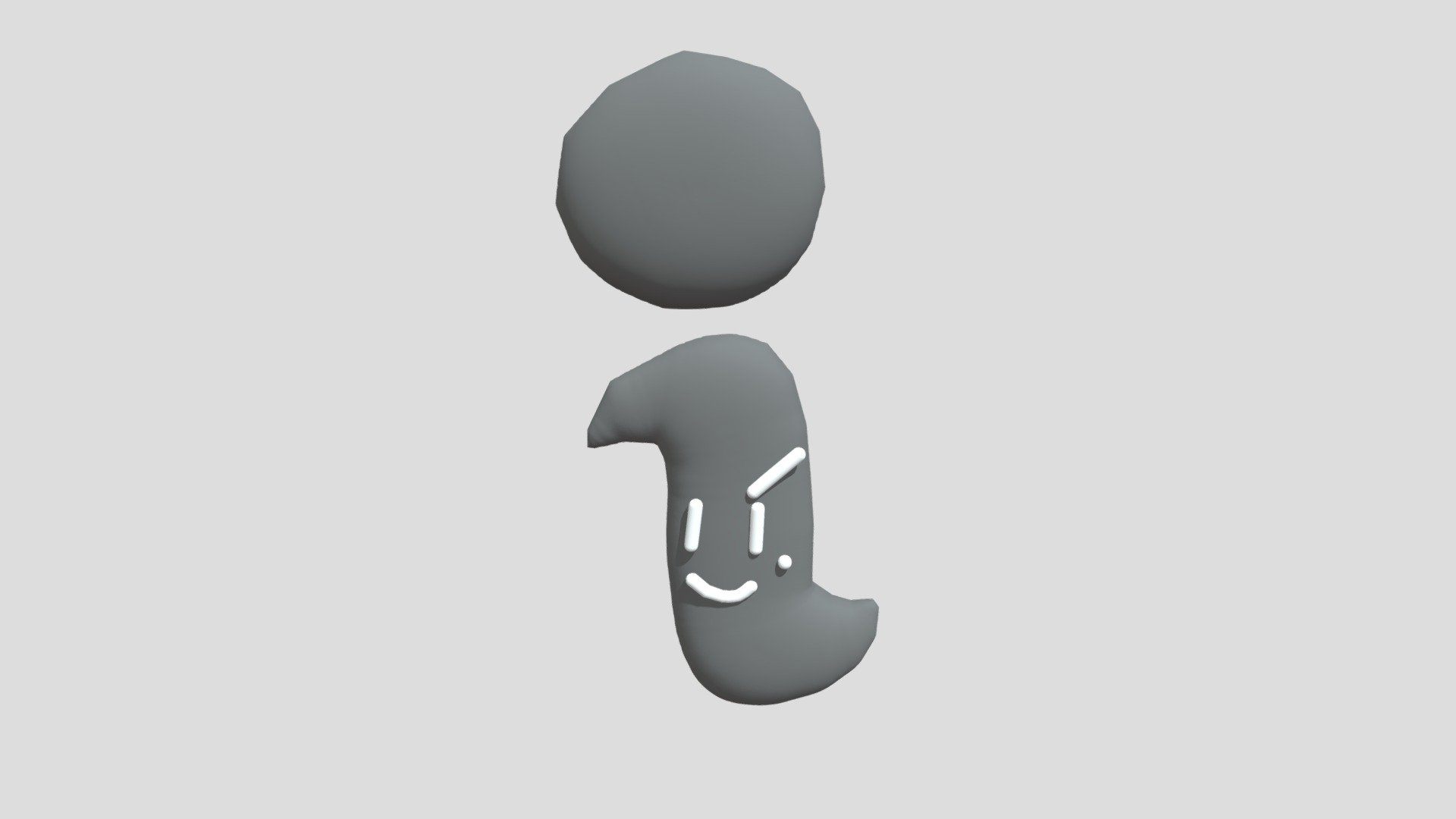 i (Number Lore) - 3D model by cardosodefreitas175 [24f1658] - Sketchfab