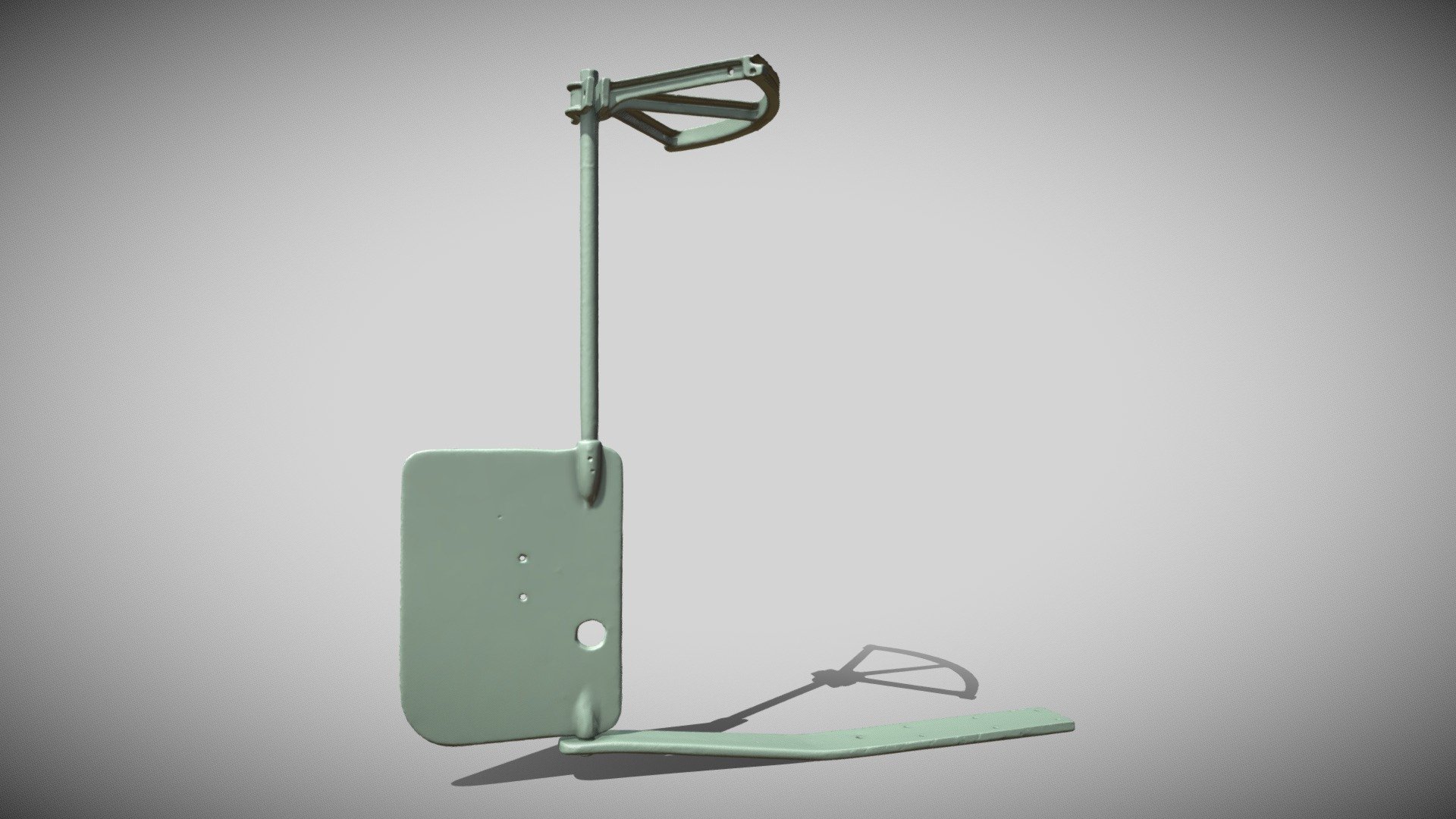 Rudder, Skeg, & Quadrant - Download Free 3D model by Seth Hamer ...