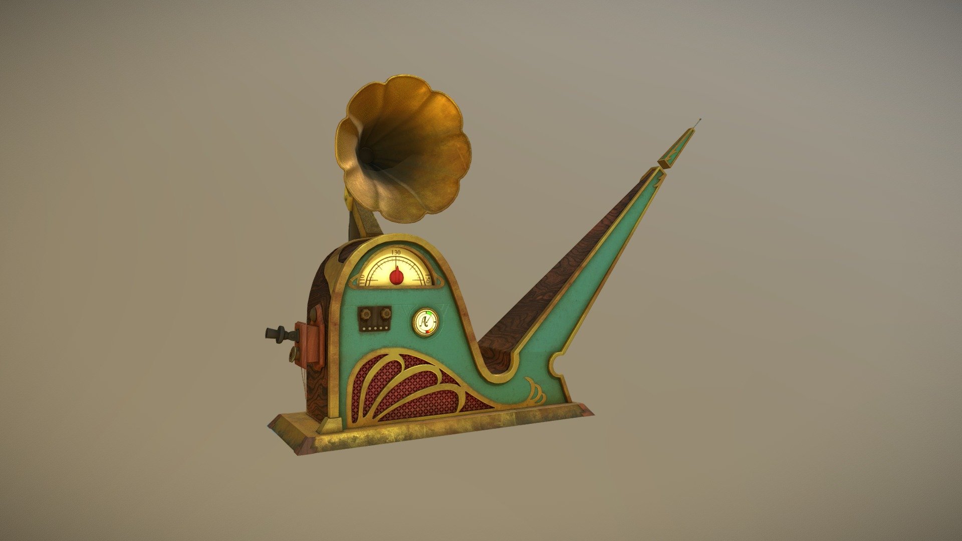 Radio Station - 3D model by ToriChibi [24f3e3c] - Sketchfab