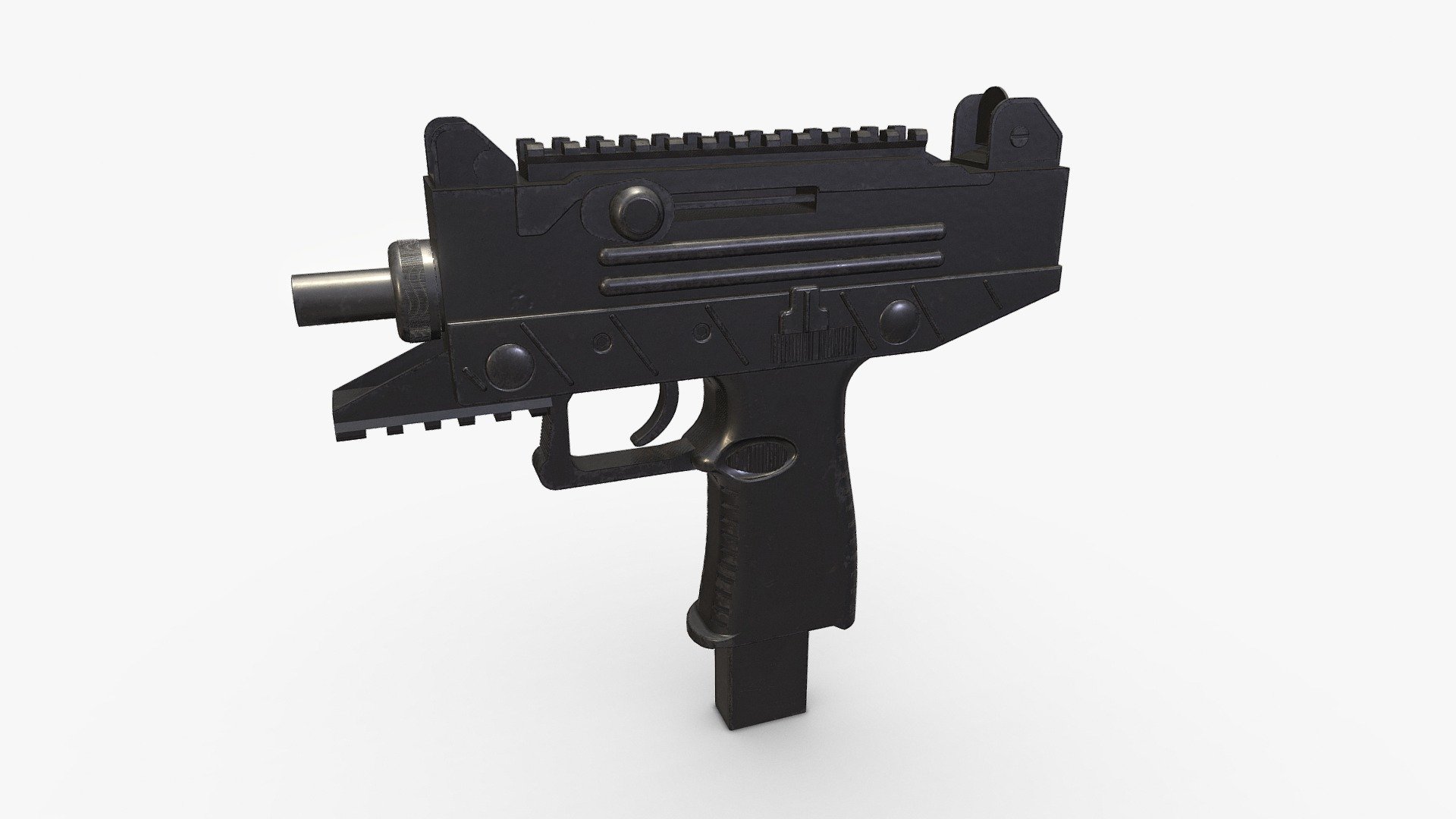 uzi - Download Free 3D model by Pieter Ferreira (@Badboy17Aiden ...