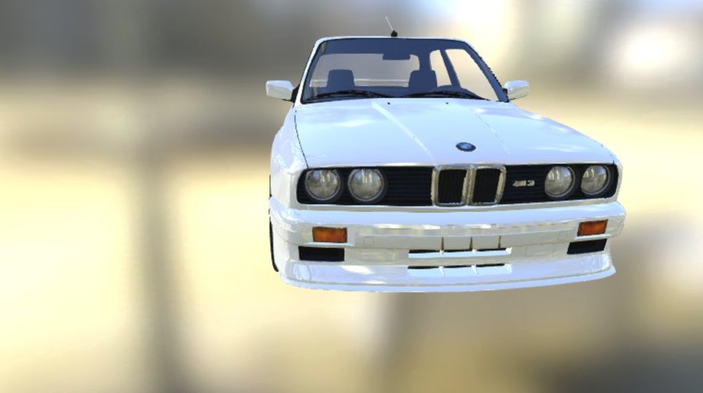 BMW M3 E30 - 3D model by nonsteam15 [24f5476] - Sketchfab