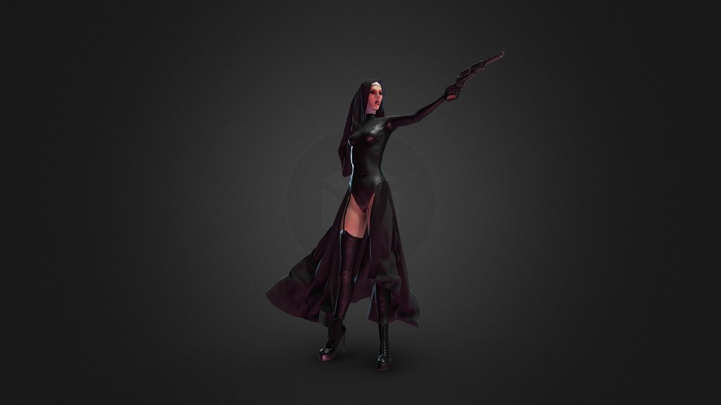nun - A 3D model collection by KamyKZ - Sketchfab