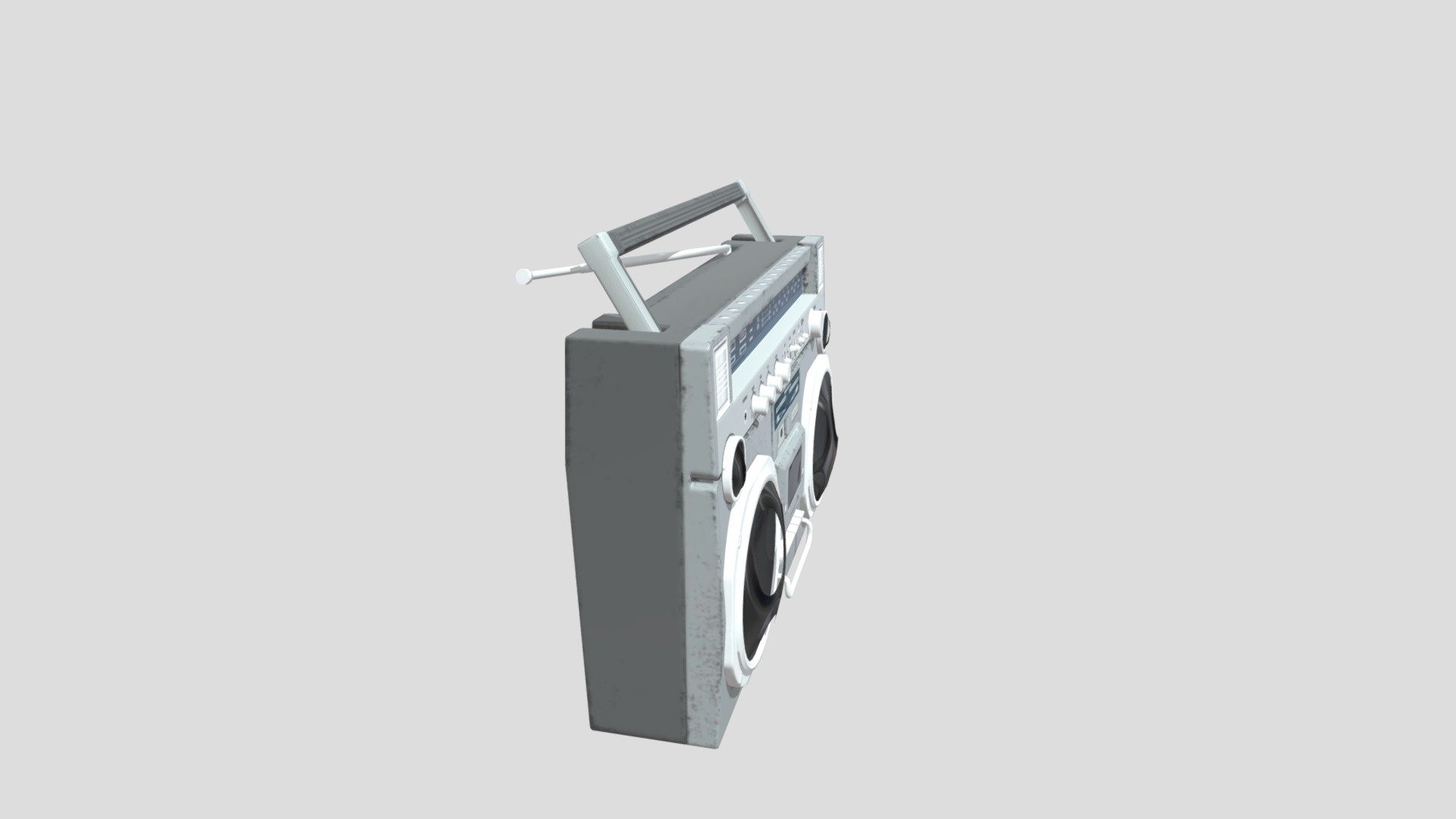 BoomBox - 3D model by skymeson [24f621d] - Sketchfab
