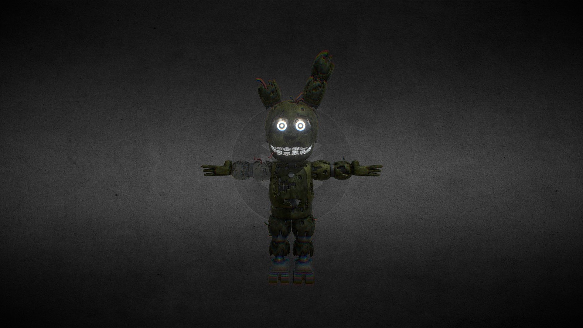 Springtrap (5) - Download Free 3D model by landan2027 [24f67b2] - Sketchfab