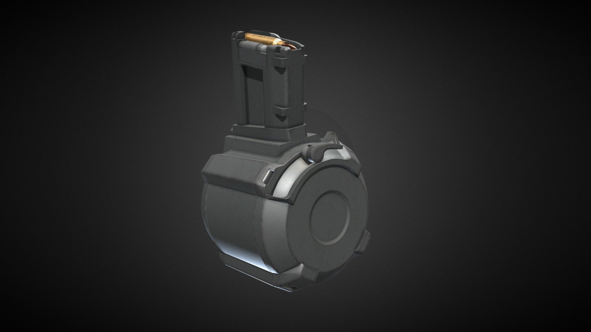 PMAG D50 Drum Magazine - Buy Royalty Free 3D model by Akinaro [24f6f0a ...