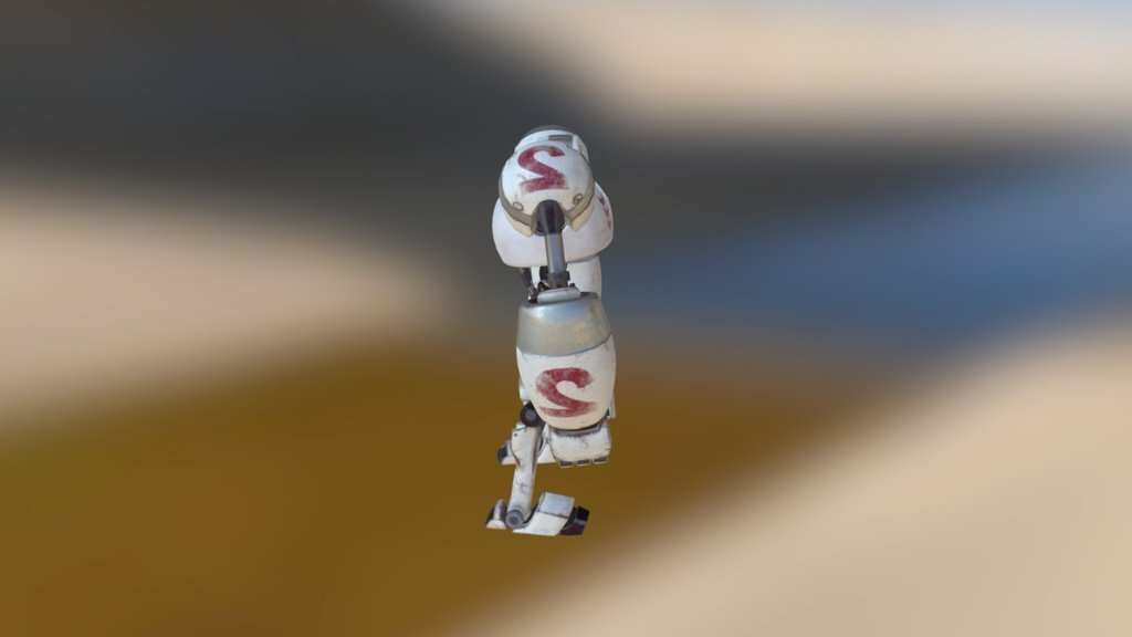 fighting_robot - 3D model by SerzhVladanov (@SerzhSarinian) [24f6f82 ...