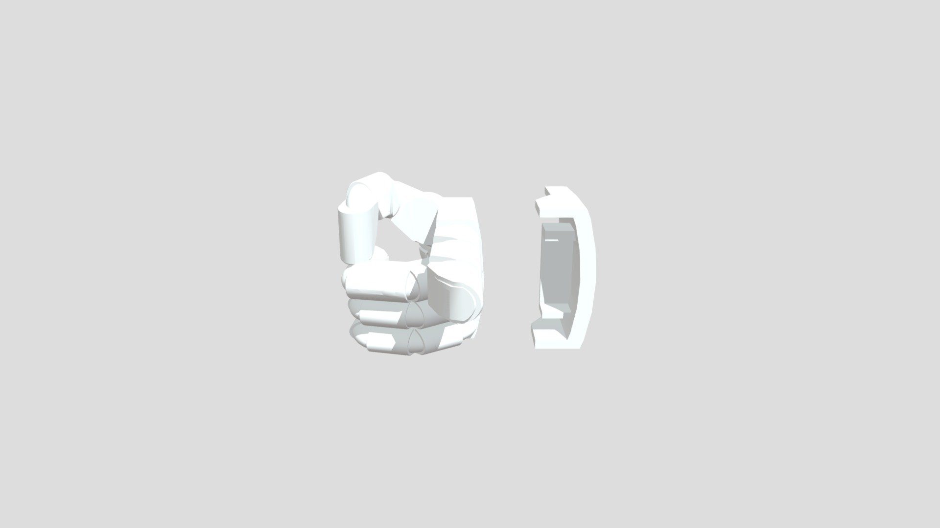 MS-high Details round shaped hands pointer - 3D model by ilovegm.rgm79 ...