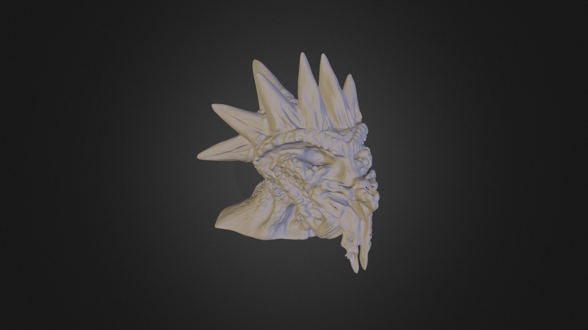 Saurian Demon - 3D model by hugoroche [24f851a] - Sketchfab