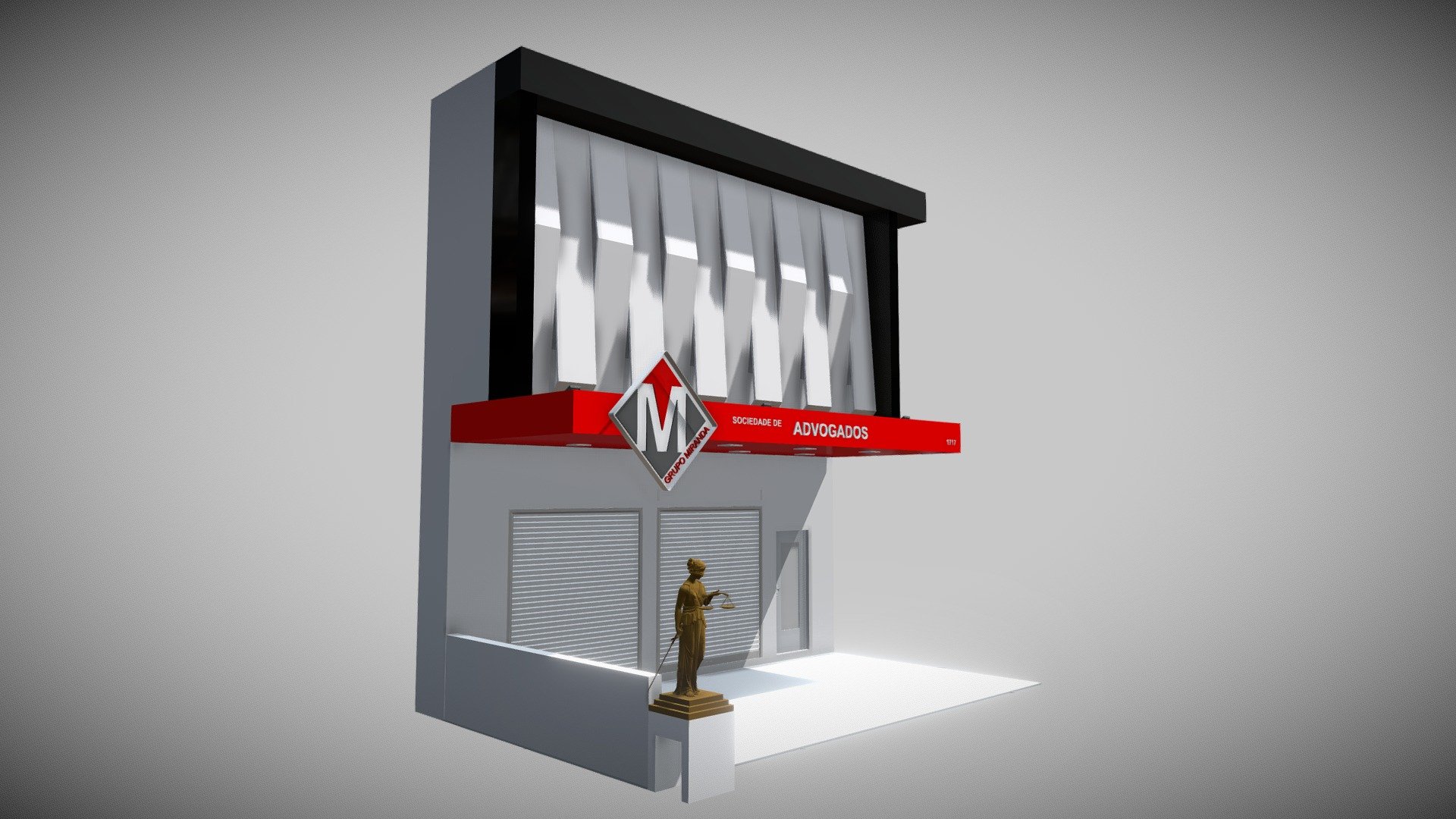 Fachada Miranda Modelo 03 - Download Free 3D model by nuvemsmartfone ...