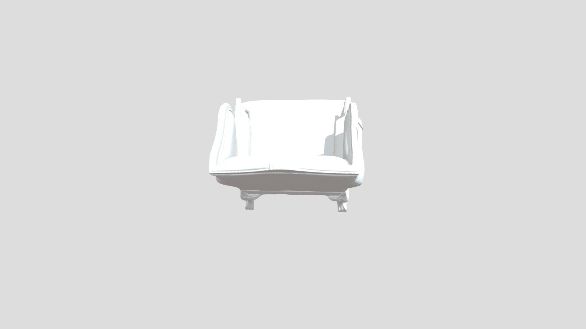 Reading Chair - 3D model by Andrew_OES [24f9632] - Sketchfab