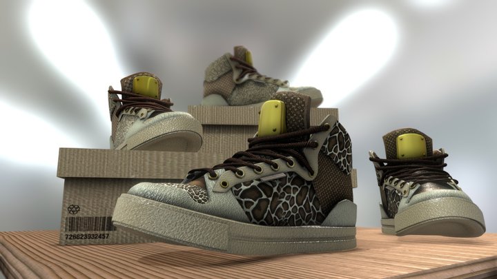 High-top 3D models - Sketchfab