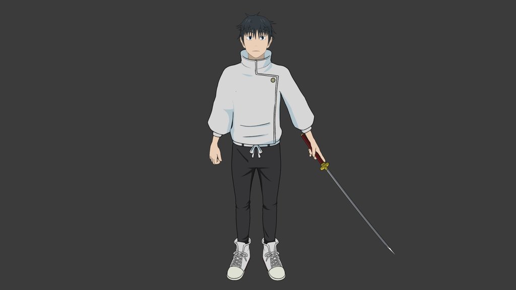 Jujutsu Kaisen - A 3D model collection by Godfrey (SteamySenpai ...