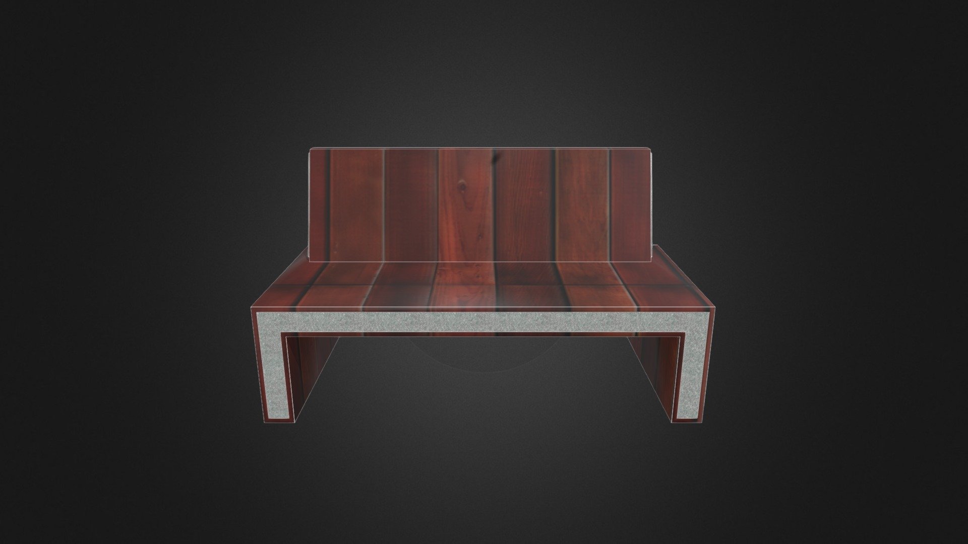 Park Bench V2.1 - Download Free 3D model by shirlanne [24fadcd] - Sketchfab