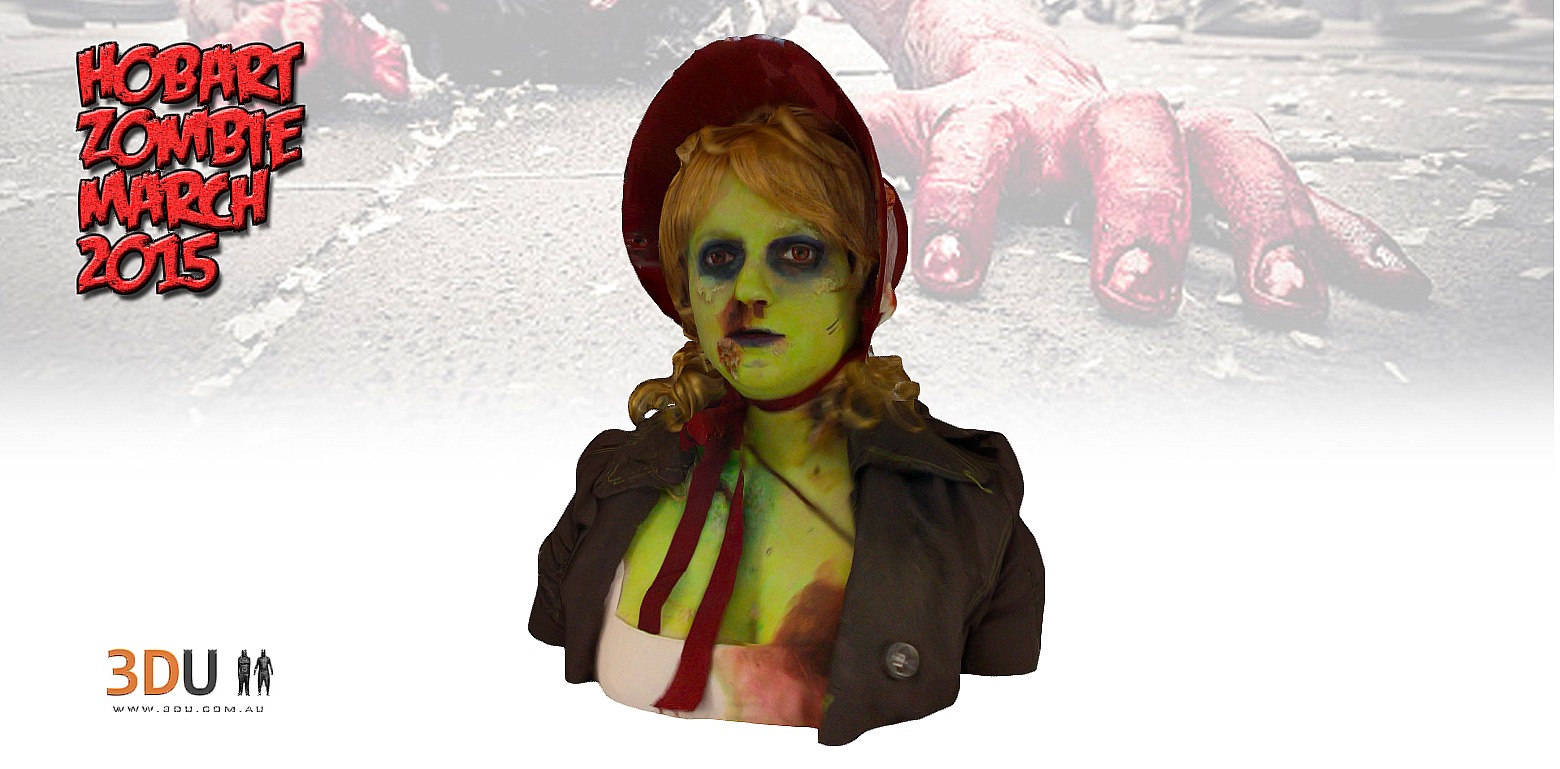 Zombie Zoe - 3D model by TheDarkSunProject (@darksunproject) [24fba0a ...