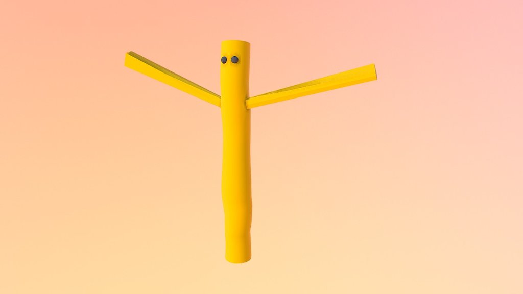 Baloon Man rig test - 3D model by Sultan Iljasov (@SultanIljasov ...