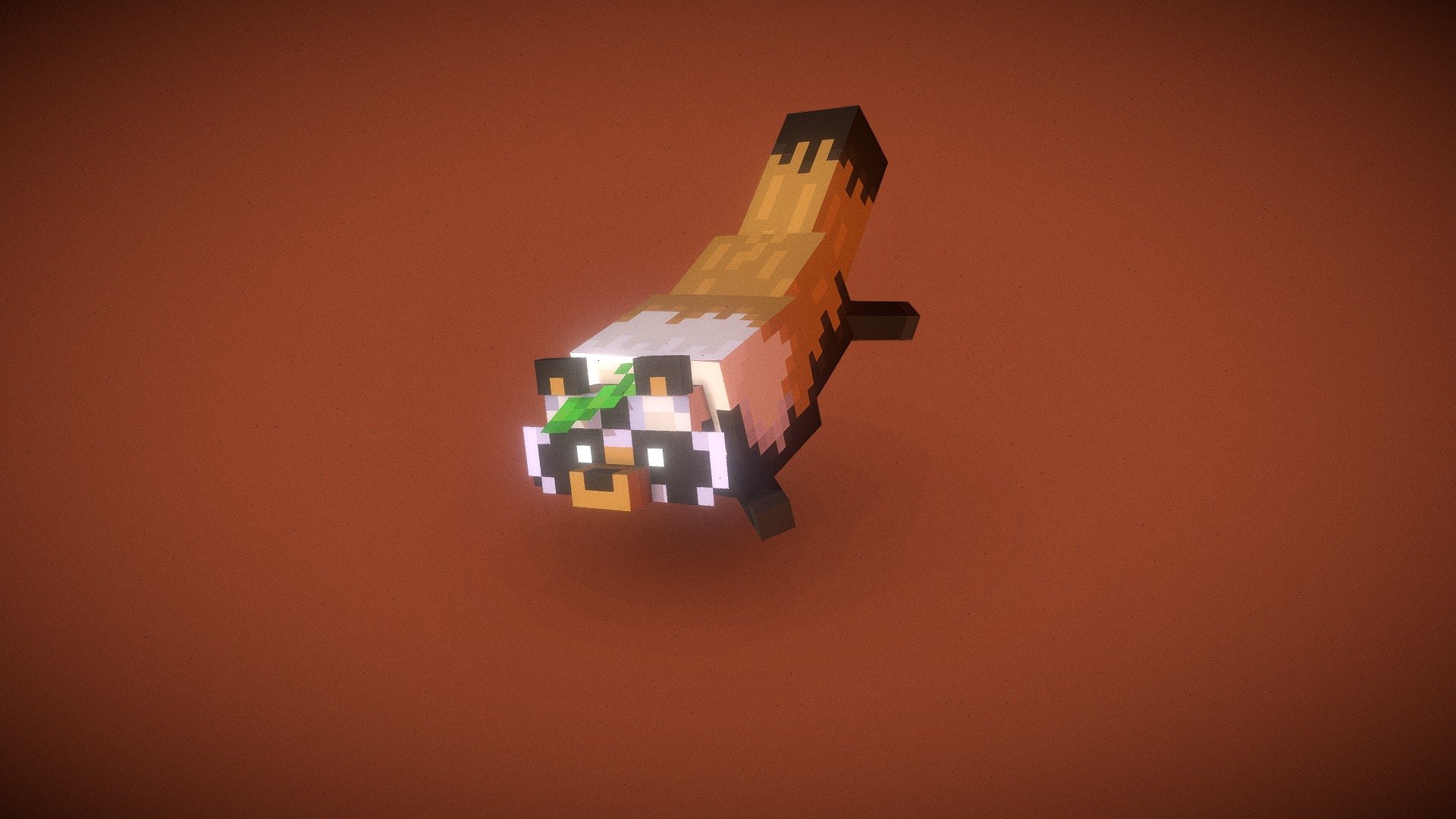 Red panda [ model Showcase ] - 3D model by KARHA [24fbfff] - Sketchfab