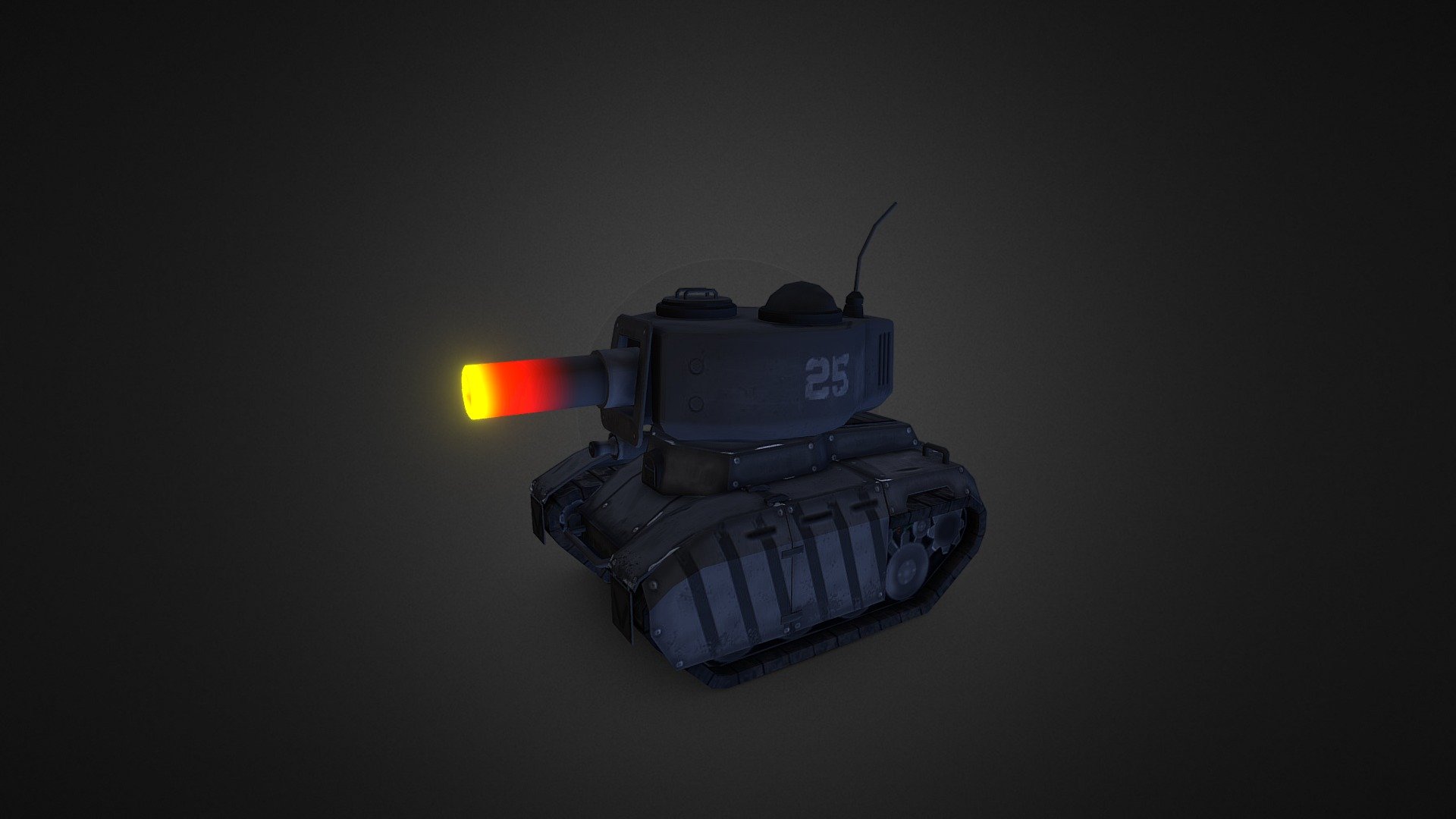 Stylized Military Tank - 3D model by Eric M (@eriicmart) [24fd278 ...