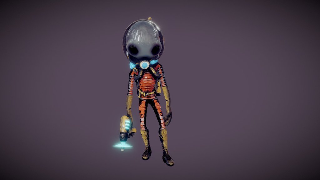 Alien Scout - 3D model by TylerSamuelEdlen [24ffdf7] - Sketchfab