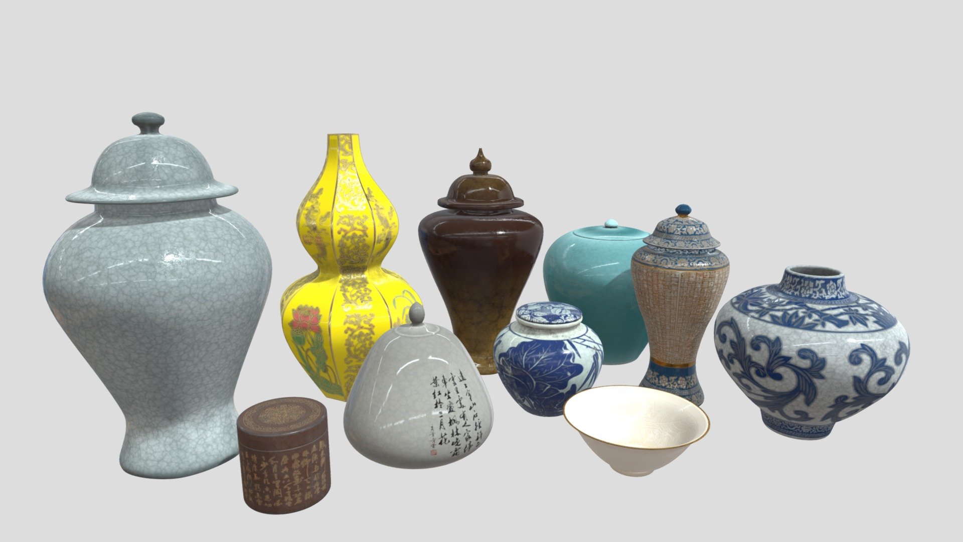 China_01 - Buy Royalty Free 3D model by ChineseVillage [2500143 ...