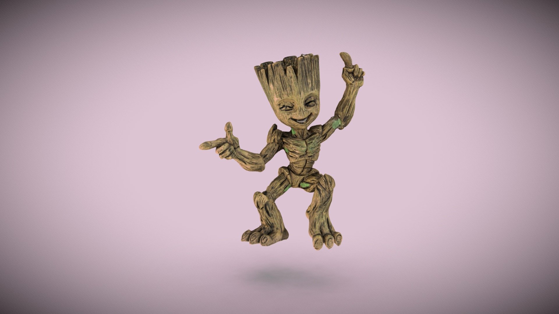 Baby Groot - 3D model by Waelalhaj [2501ebb] - Sketchfab