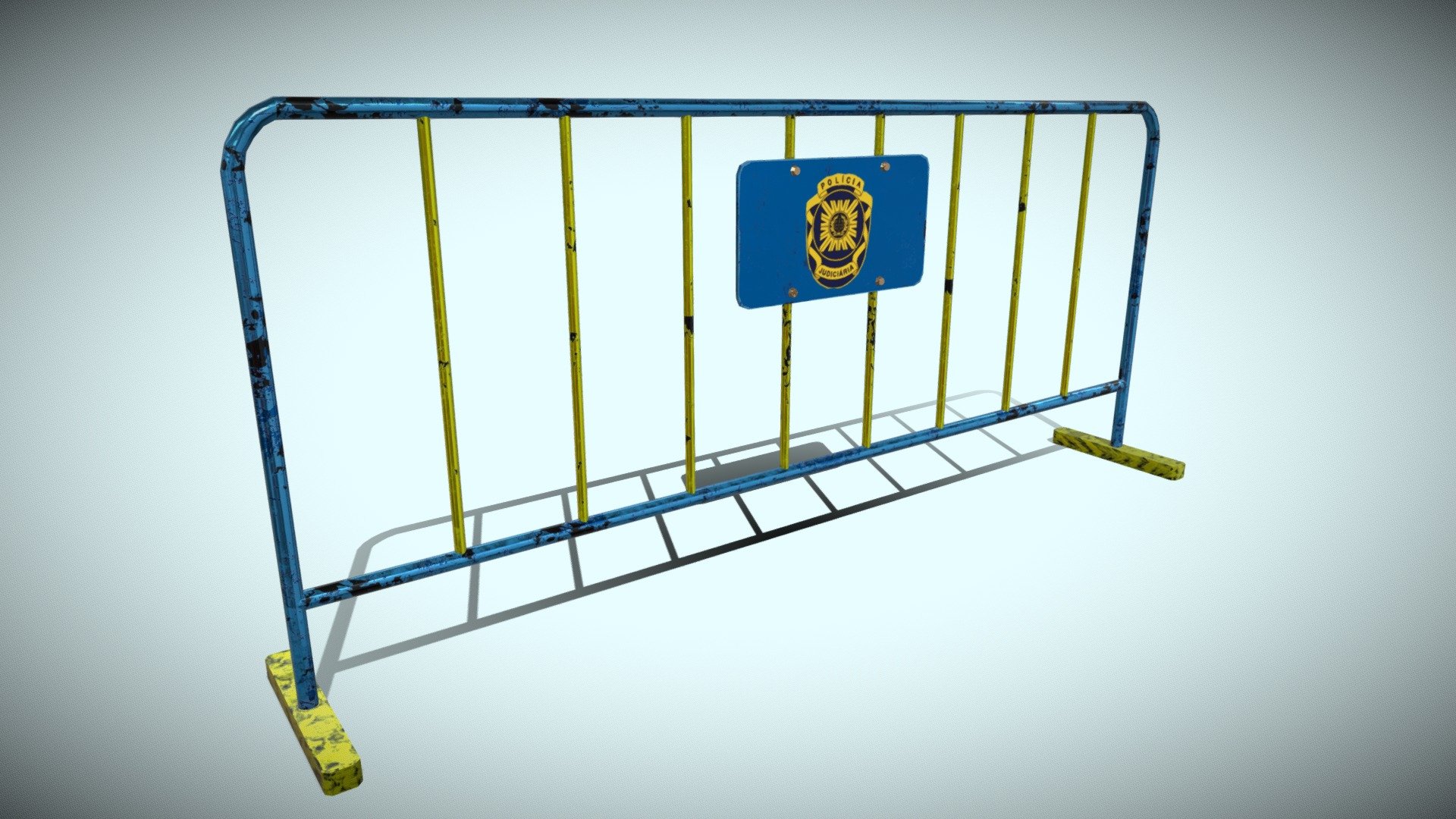 Police Barricade - Buy Royalty Free 3D model by Pingo (@pingotinto ...