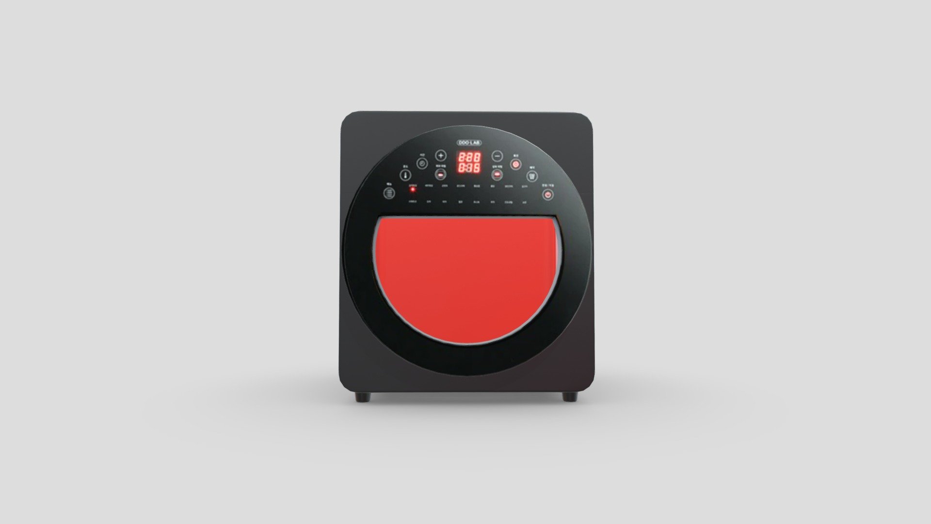 Didio Lab Double Heating Stainless Air Fryer 14L - Buy Royalty Free 3D ...