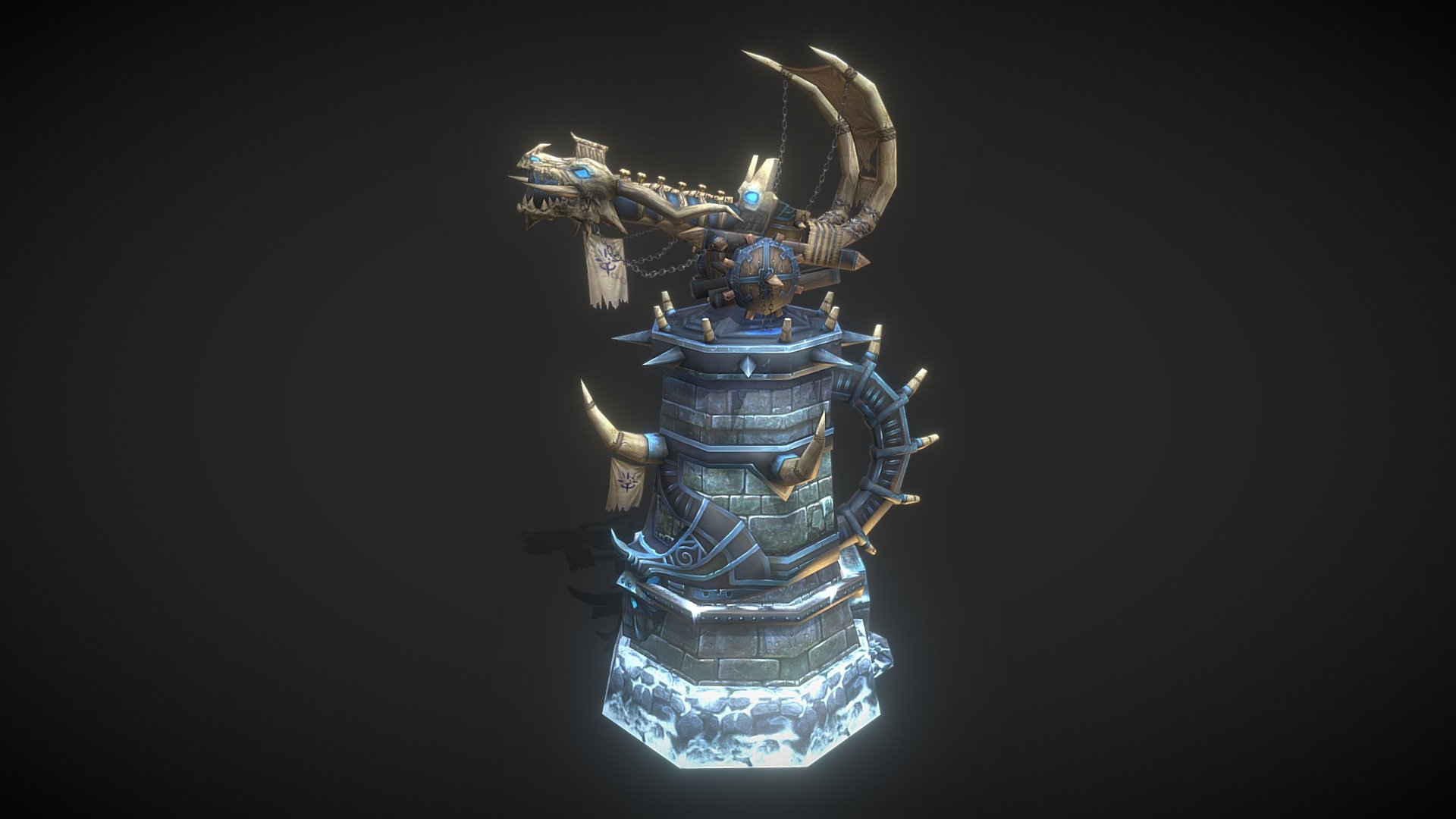 MOBA Ice Tower - 3D model by Tokyo Communication Arts College (@TCACRE ...