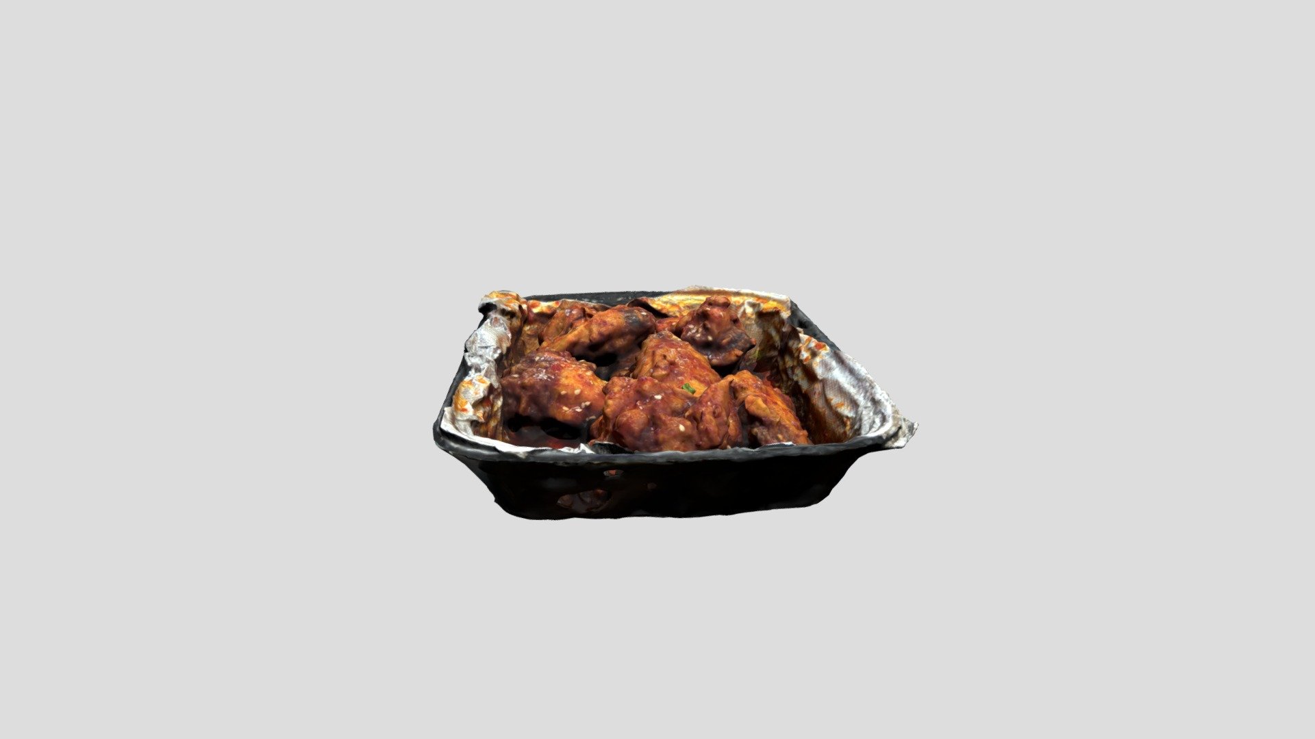 Chicken Wings - 3D model by dampgod [2502d62] - Sketchfab